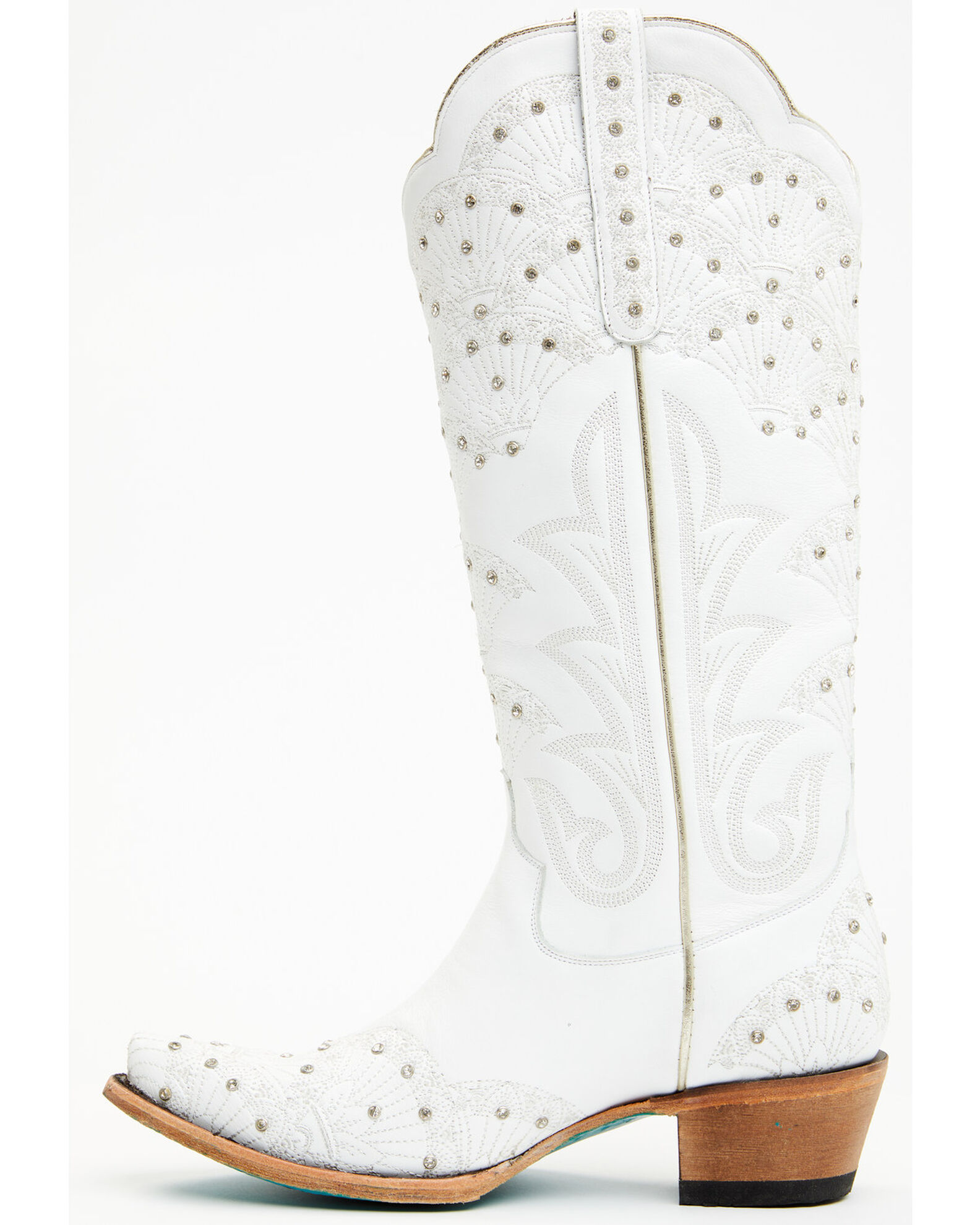 Boot Barn X Lane Women's Exclusive Calypso Leather Western Bridal Boots ...