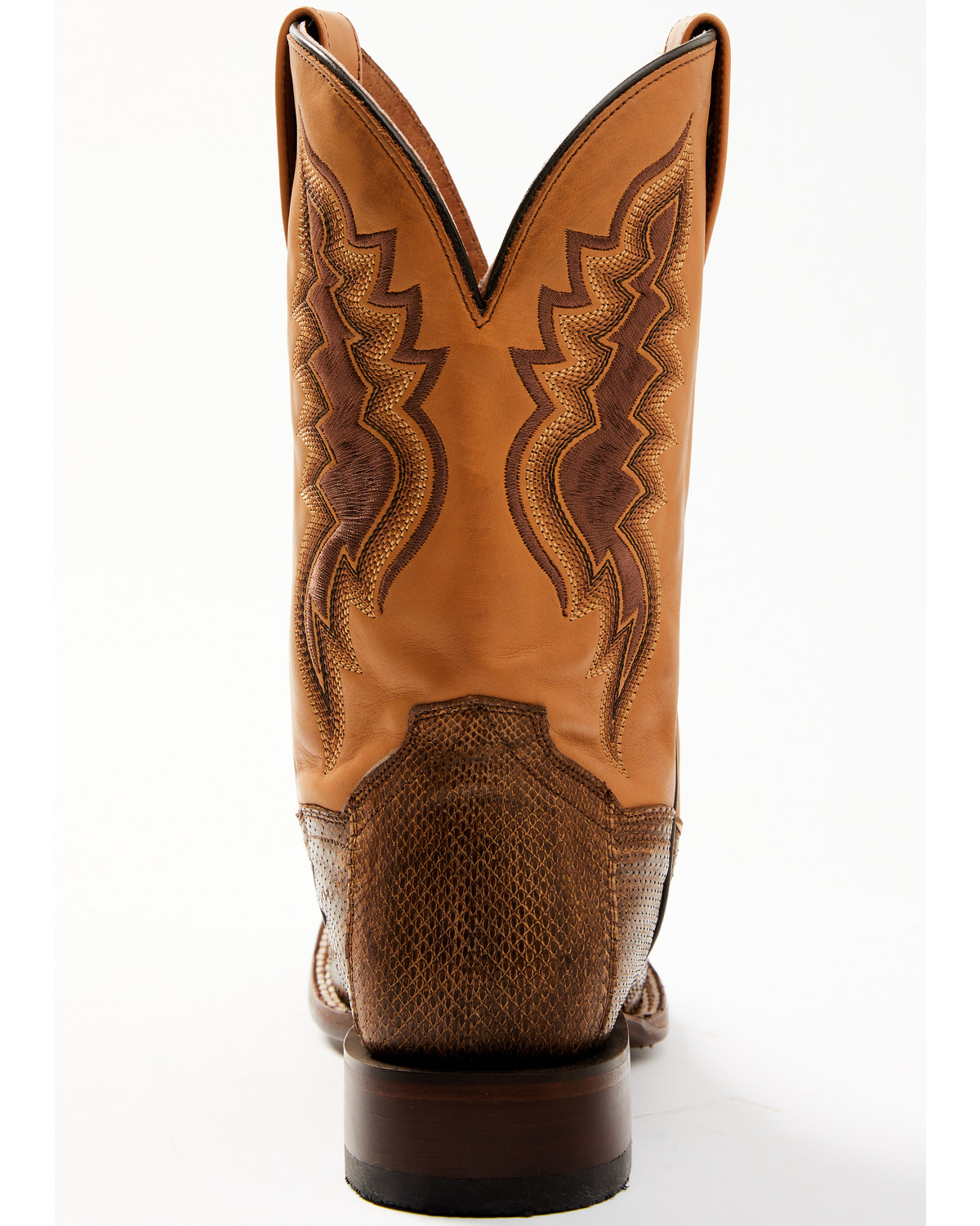 Dan Post Men's Exotic Water Snake Western Boot - Broad Square Toe ...