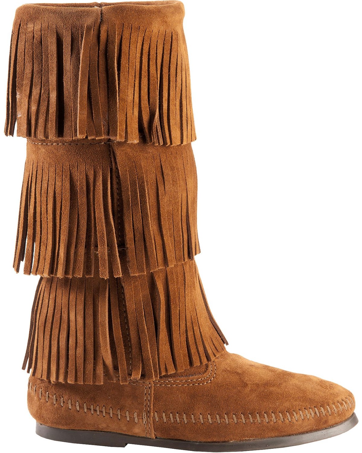 Minnetonka Women's Three Layer Fringe Boots | Boot Barn