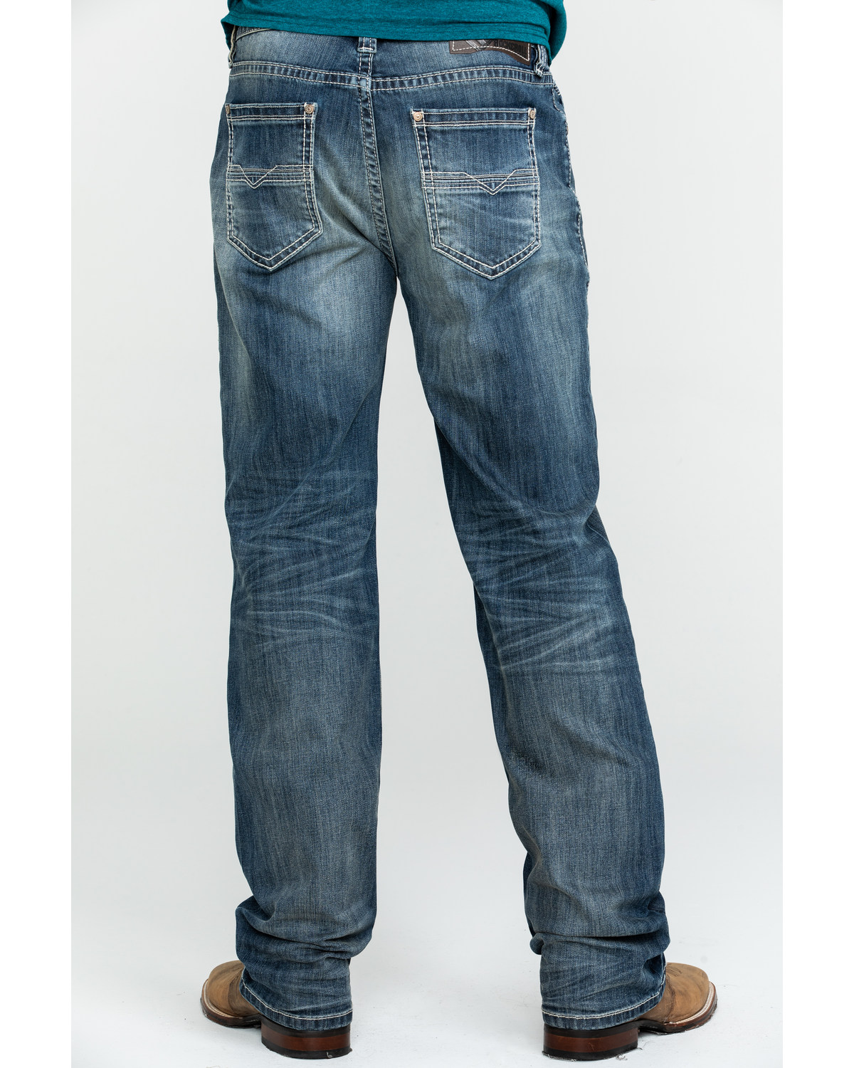 Rock & Roll Denim Men's Reflex Double Barrel Vintage Stretch Relaxed ...
