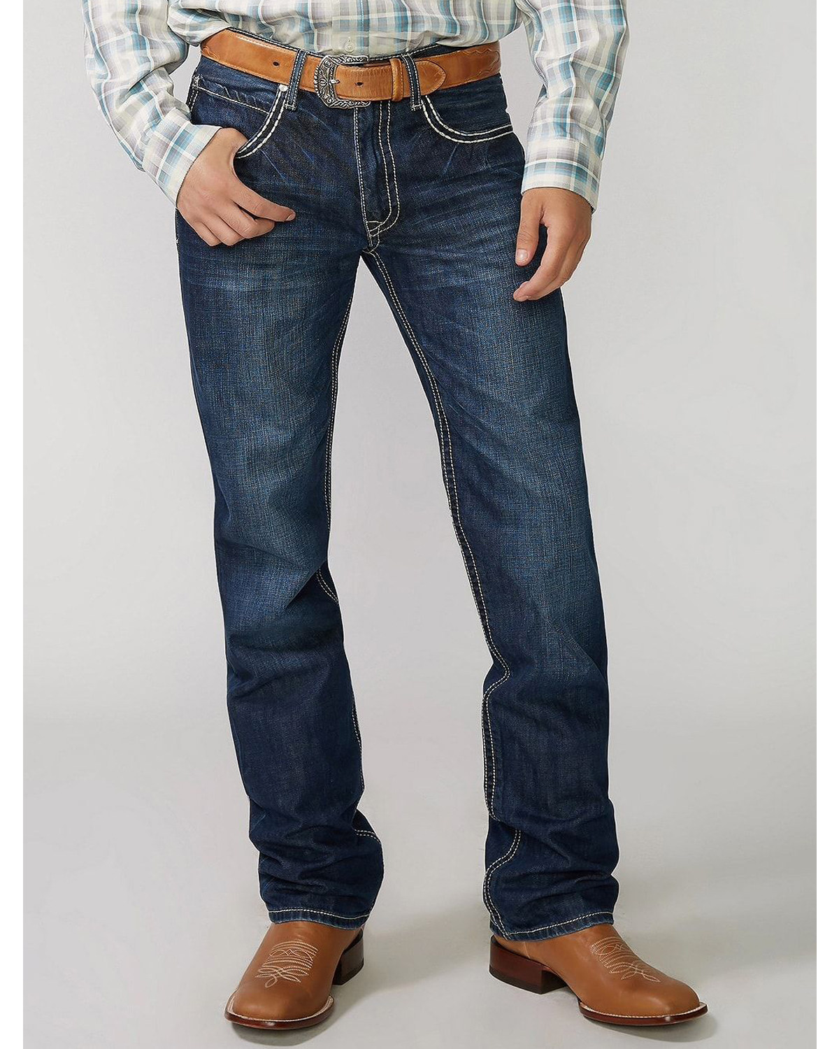 Stetson Men's Rocker Fit Straight Leg Jeans | Boot Barn