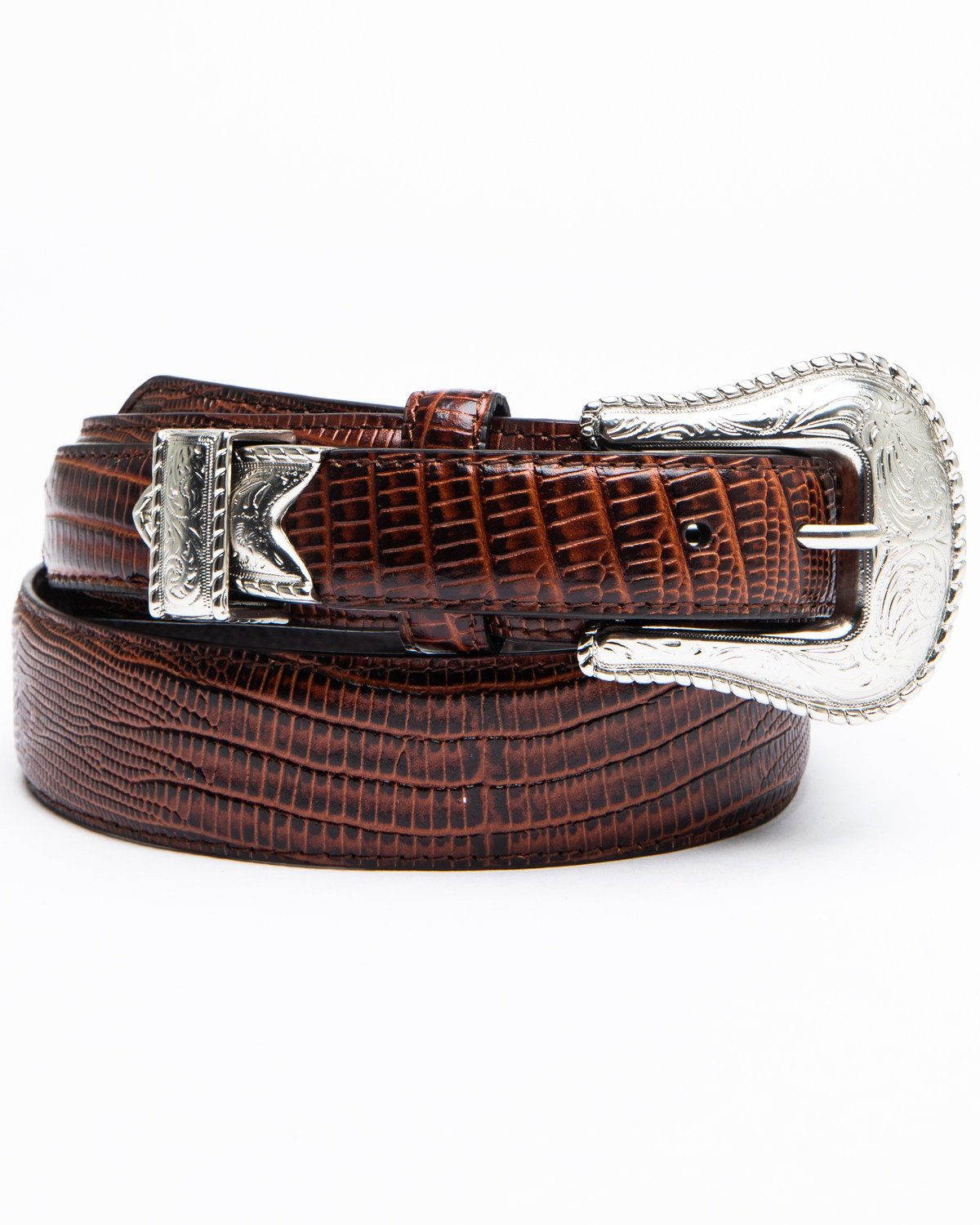 Lyntone Men's Lizard Print Western Belt | Boot Barn