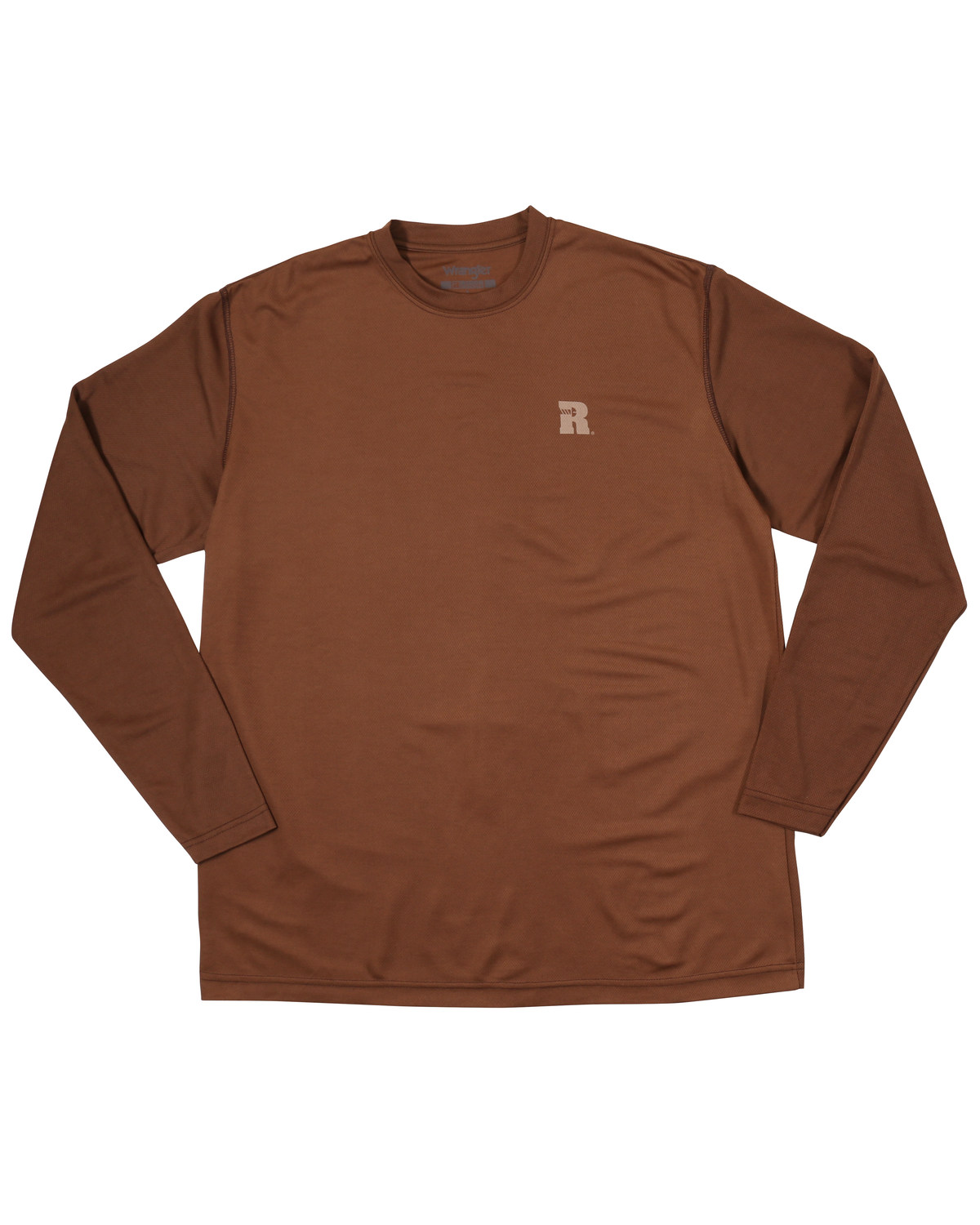 Wrangler Men's Riggs Crew Performance Long Sleeve T-Shirt | Boot Barn