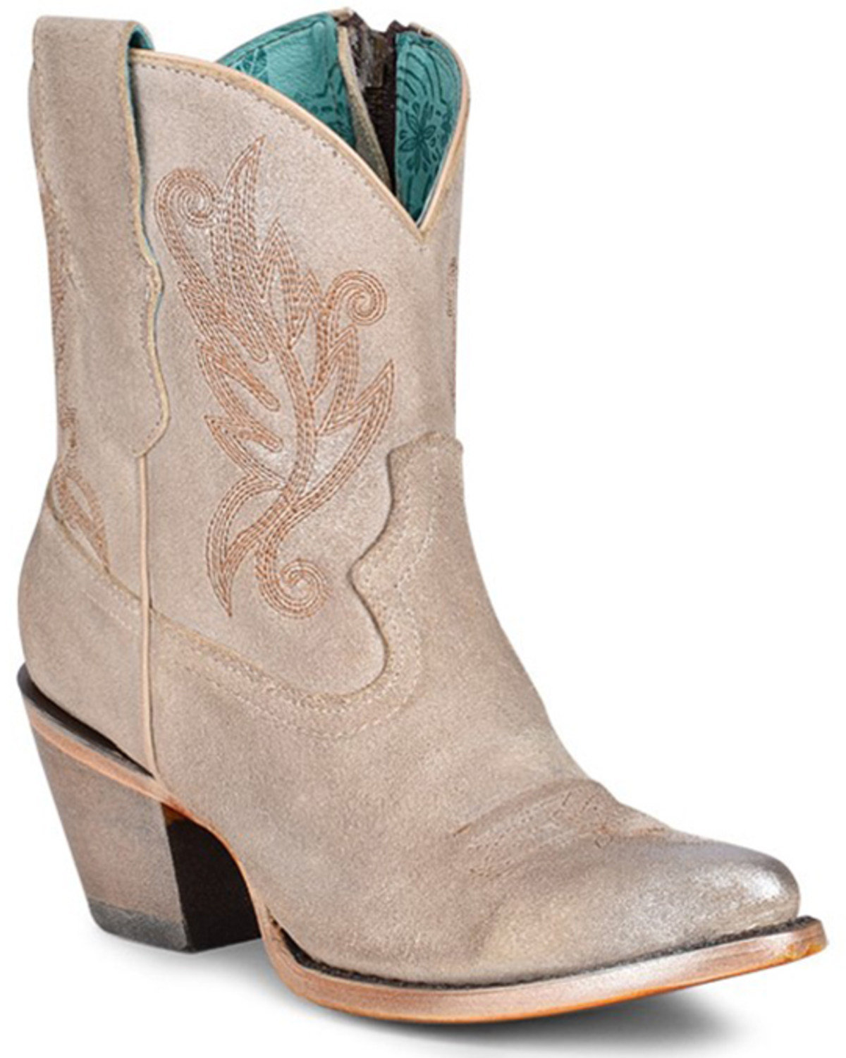 Corral Women's Embroidered Western Fashion Booties - Pointed Toe | Boot ...